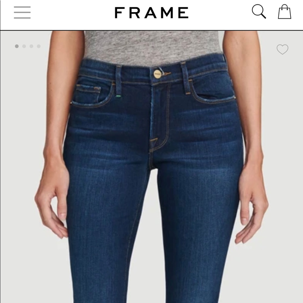 Frame Le Skinny De Jeanne Jeans - Gem